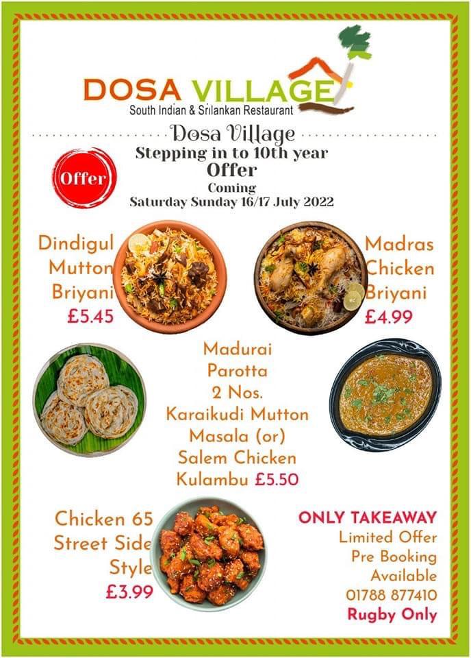 Dosa Village Rugby - Dosa Village Rugby