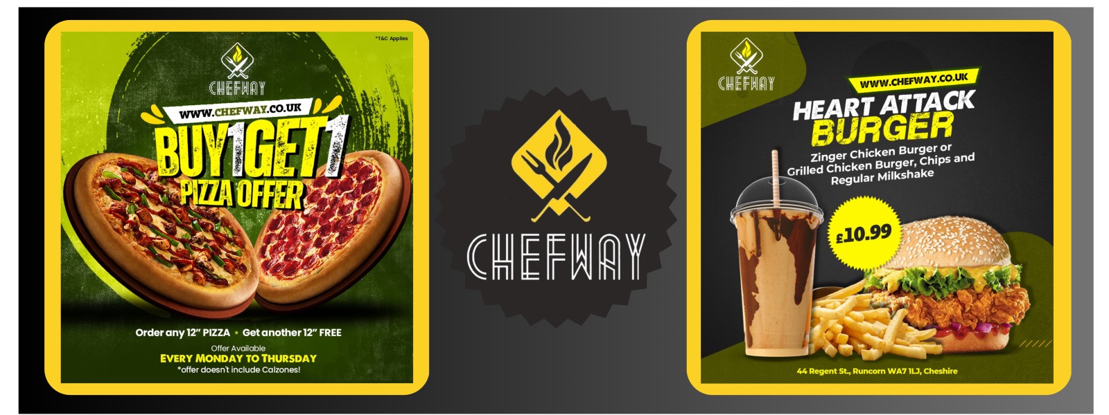 Chefway | Chefway in Runcorn | Order Takeaway Online