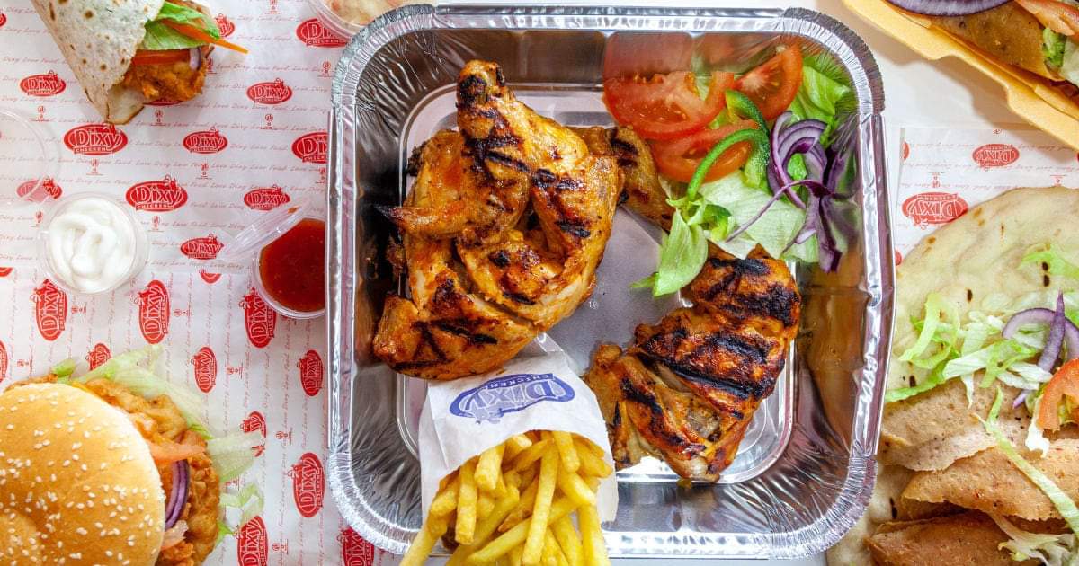 Menu | Dixy Chicken Macclesfield