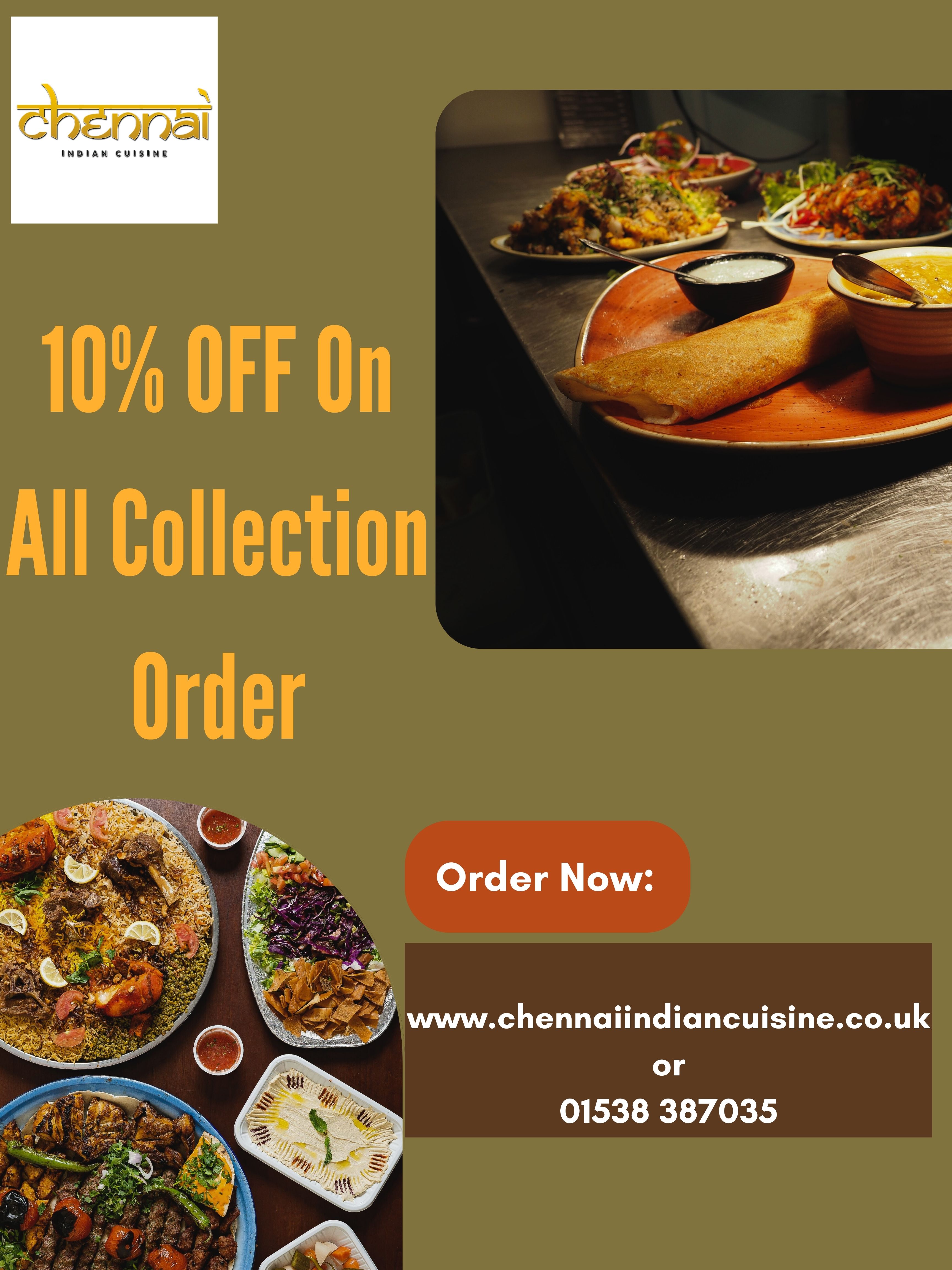 Chennai Indian Cuisine Leek Menu | Authentic Indian Takeaway in Leek ...