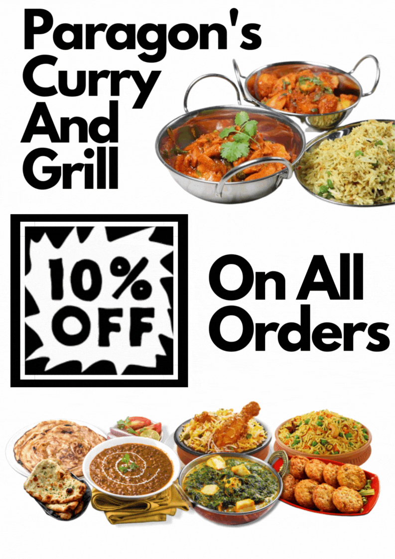 Winning Post & Paragon's Curry and Grill Menu | Order Takeaway Online