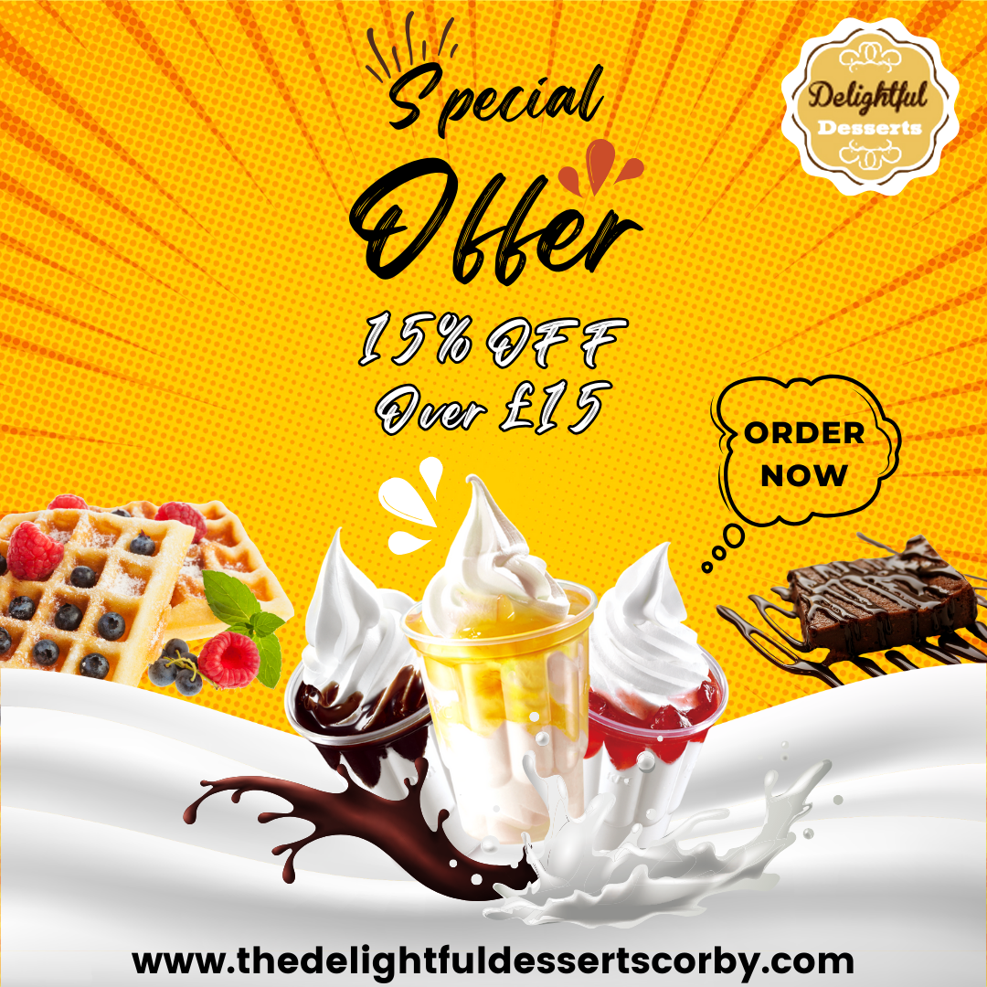 Menu | Delightful Desserts Corby